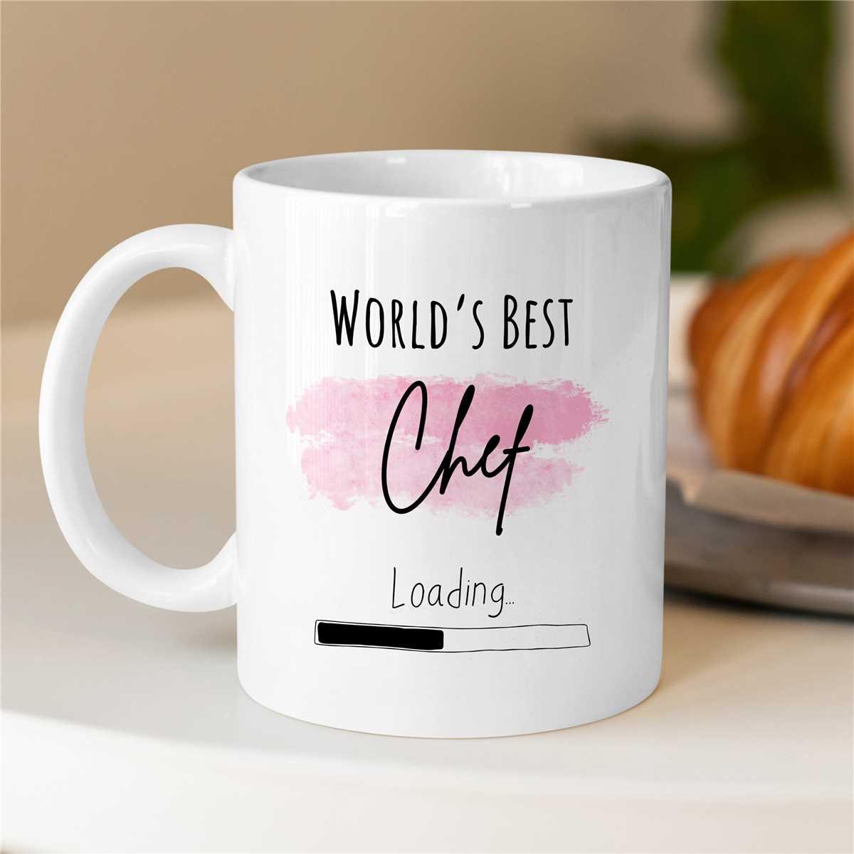 World's Best Chef Loading, Mug for Future Cook, Gastronomy A | Inspire ...