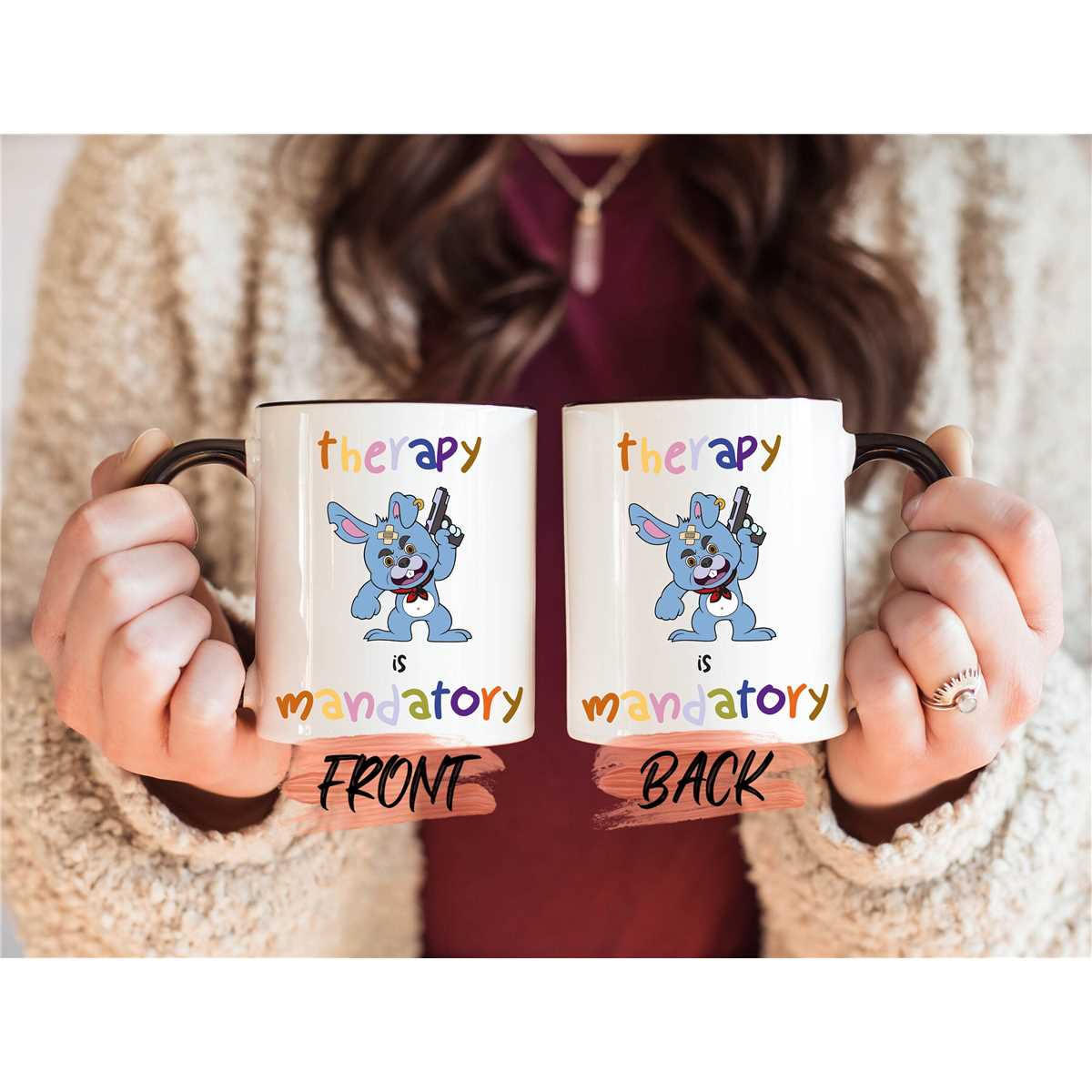 Funny Therapy Mug, Mental Therapy Health Awareness Mug For M | Inspire ...