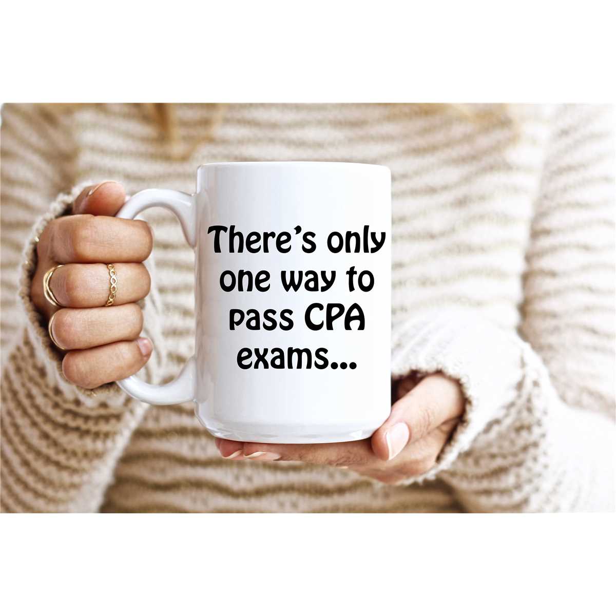 How to Pass CPA Exams - Funny Quote Coffee Mug MD | Inspire Uplift
