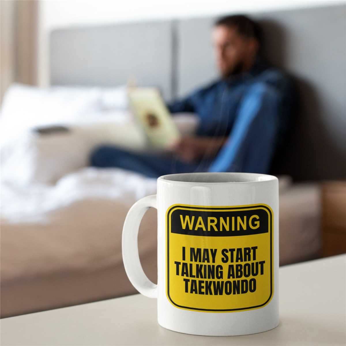 Warning Taekwondo Mug, Taekwondo Mug For Boyfriend, Taekwond | Inspire ...