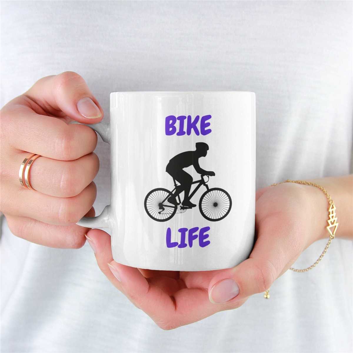 Bike Life Mug, Bike Mug For Boyfriend, Bike Mug For Girlfrie | Inspire ...