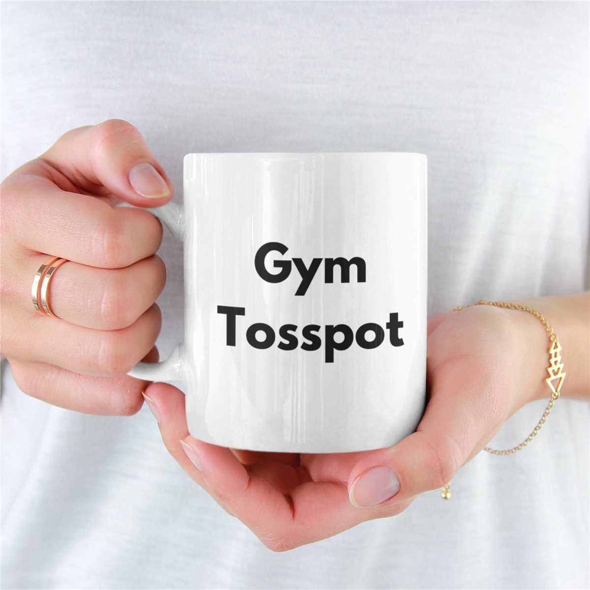 Gym Tosspot Mug, Gym Mug, Gym, Working Out, Weightlifting, B | Inspire ...