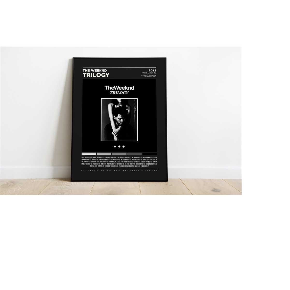 The Weeknd Posters / Trilogy Poster / The Weeknd, Trilogy, A | Inspire ...