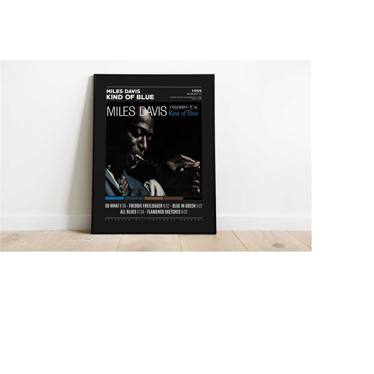 Miles Davis Posters / Kind of Blue Poster / Miles Davis, Kin | Inspire ...