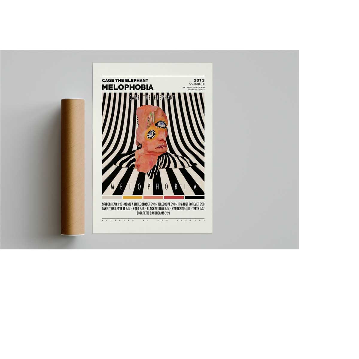Cage The Elephant Posters / Melophobia Poster / Album Cover | Inspire ...