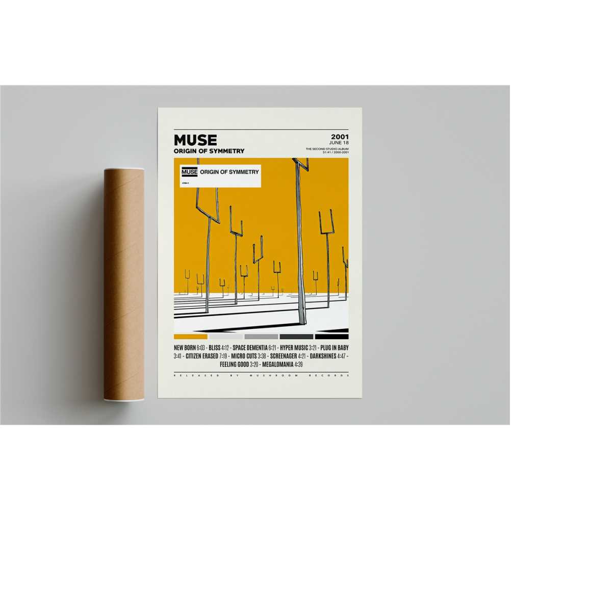 Muse Posters / Origin of Symmetry Poster / Muse, Album Cover | Inspire ...