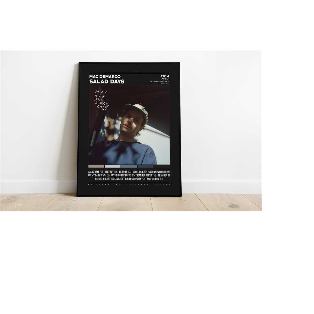 Mac DeMarco Posters / Salad Days Poster / Album Cover Poster - Inspire ...