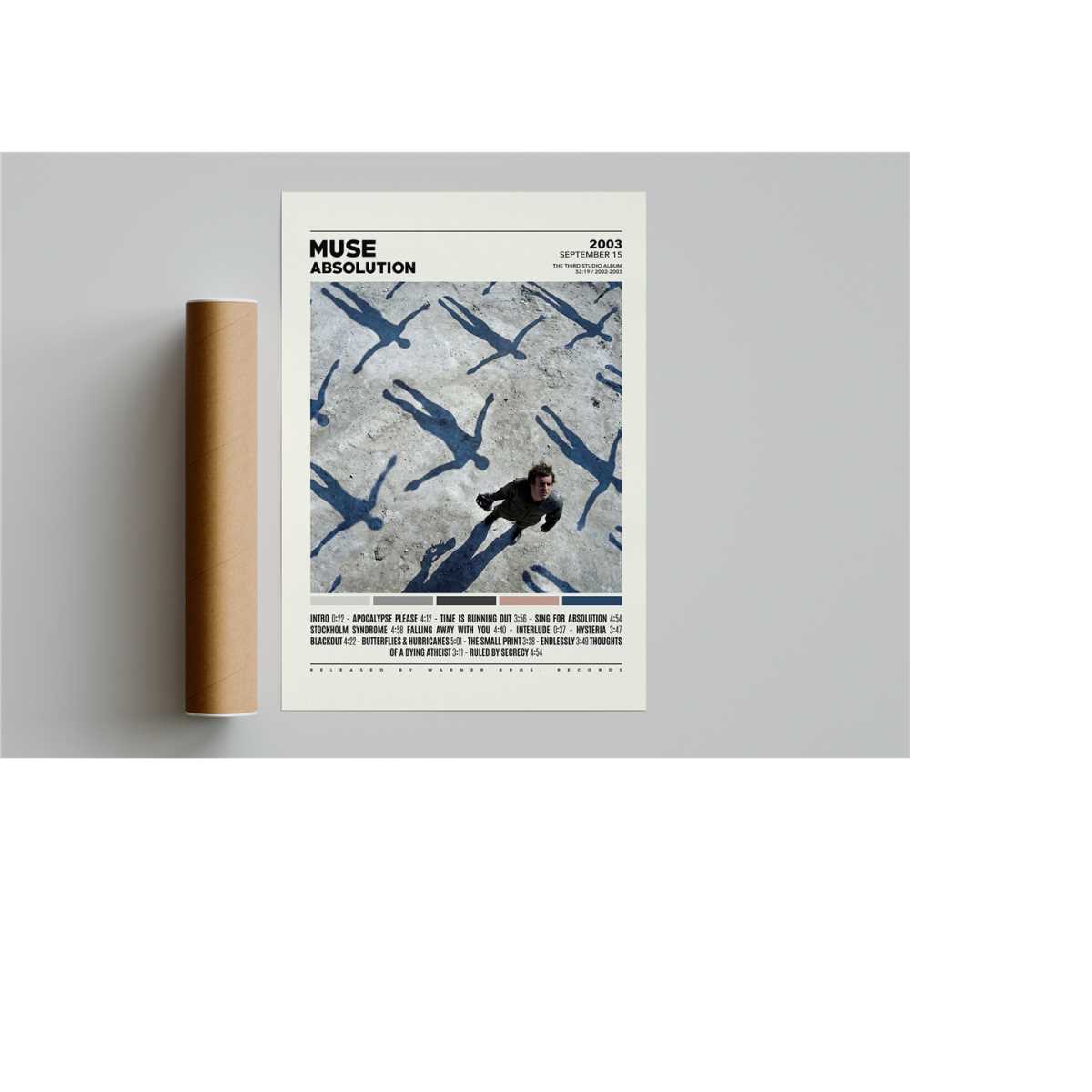 Muse Posters / Absolution Poster / Muse, Album Cover Poster, - Inspire ...