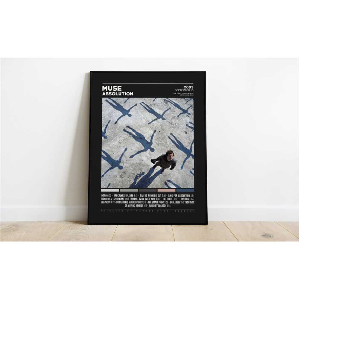 Muse Posters / Absolution Poster / Muse, Album Cover Poster, - Inspire ...
