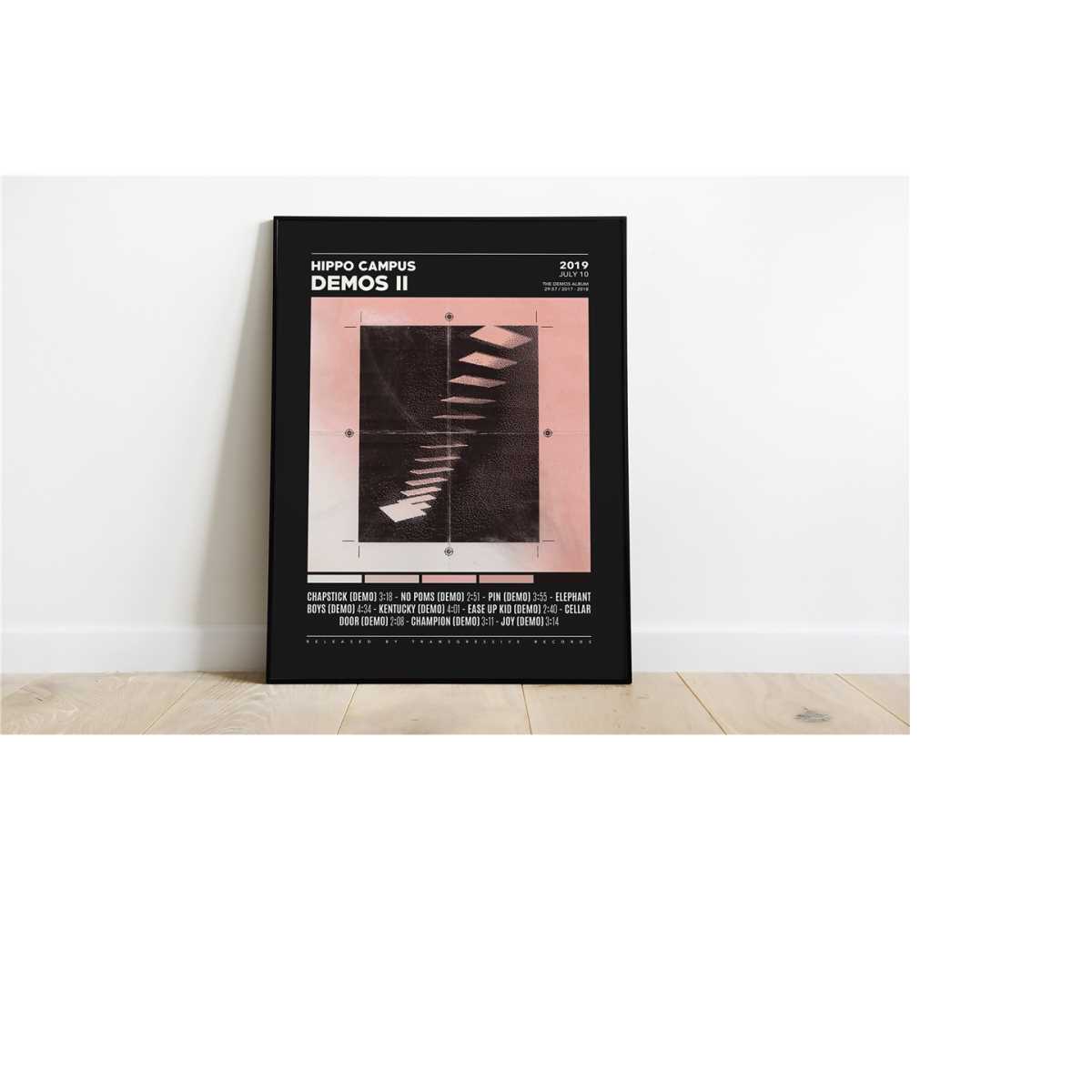 Hippo Campus Posters / Demos II Poster / Album Cover Poster | Inspire ...