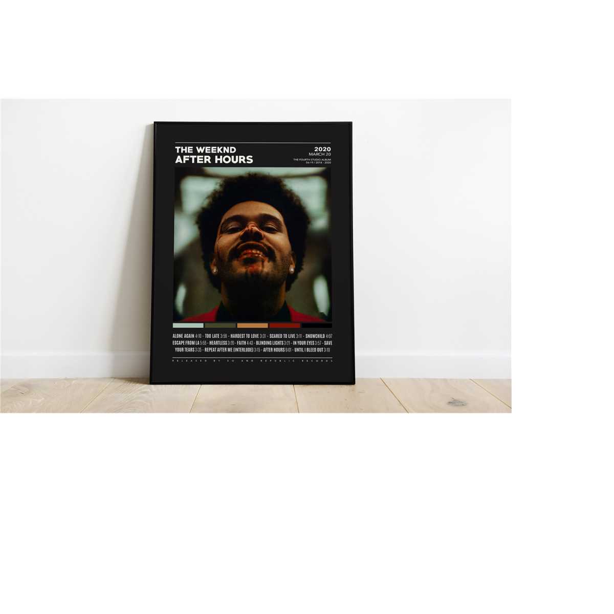 The Weeknd Posters / After Hours Poster / The Weeknd, After | Inspire ...