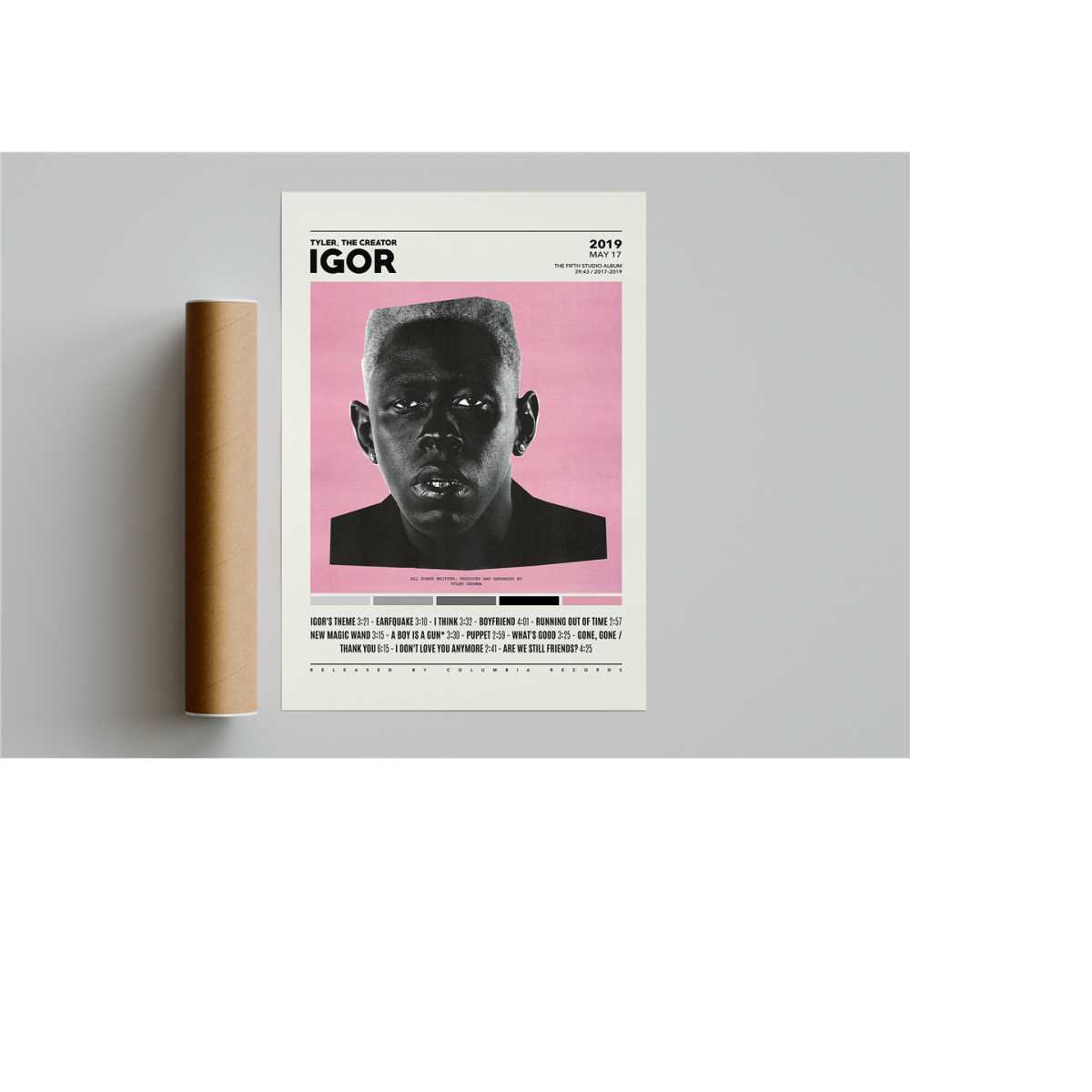 Tyler, The Creator / Vote Igor Poster / Album Cover Poster P | Inspire ...