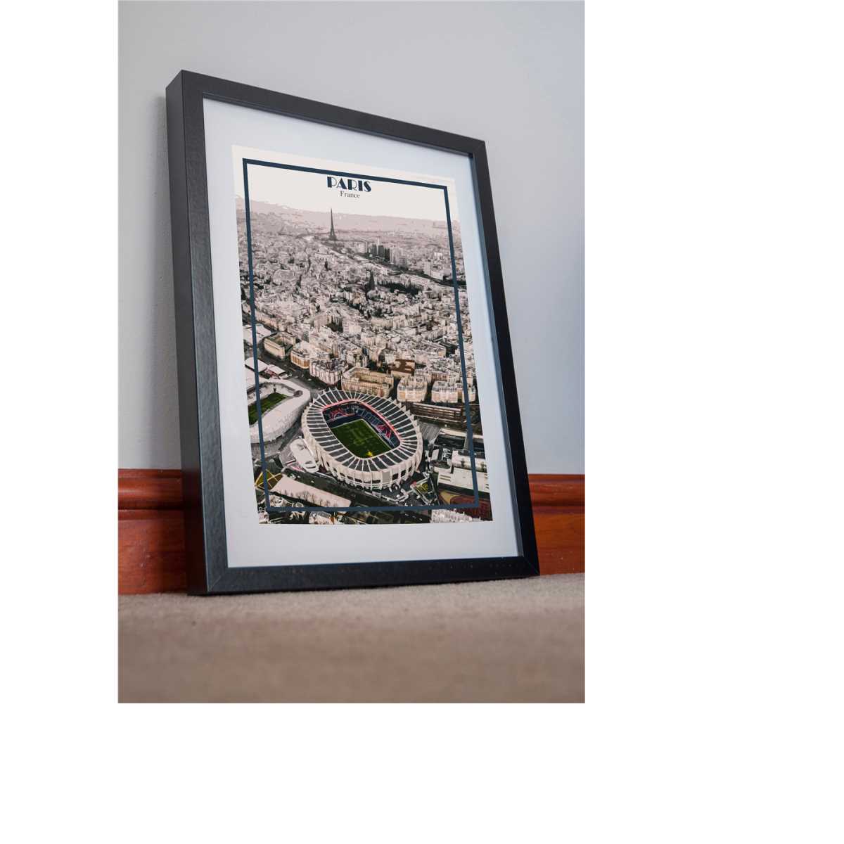 Paris Saint-Germain FC Print Poster canvas PSG Le Parc des P | Inspire ...