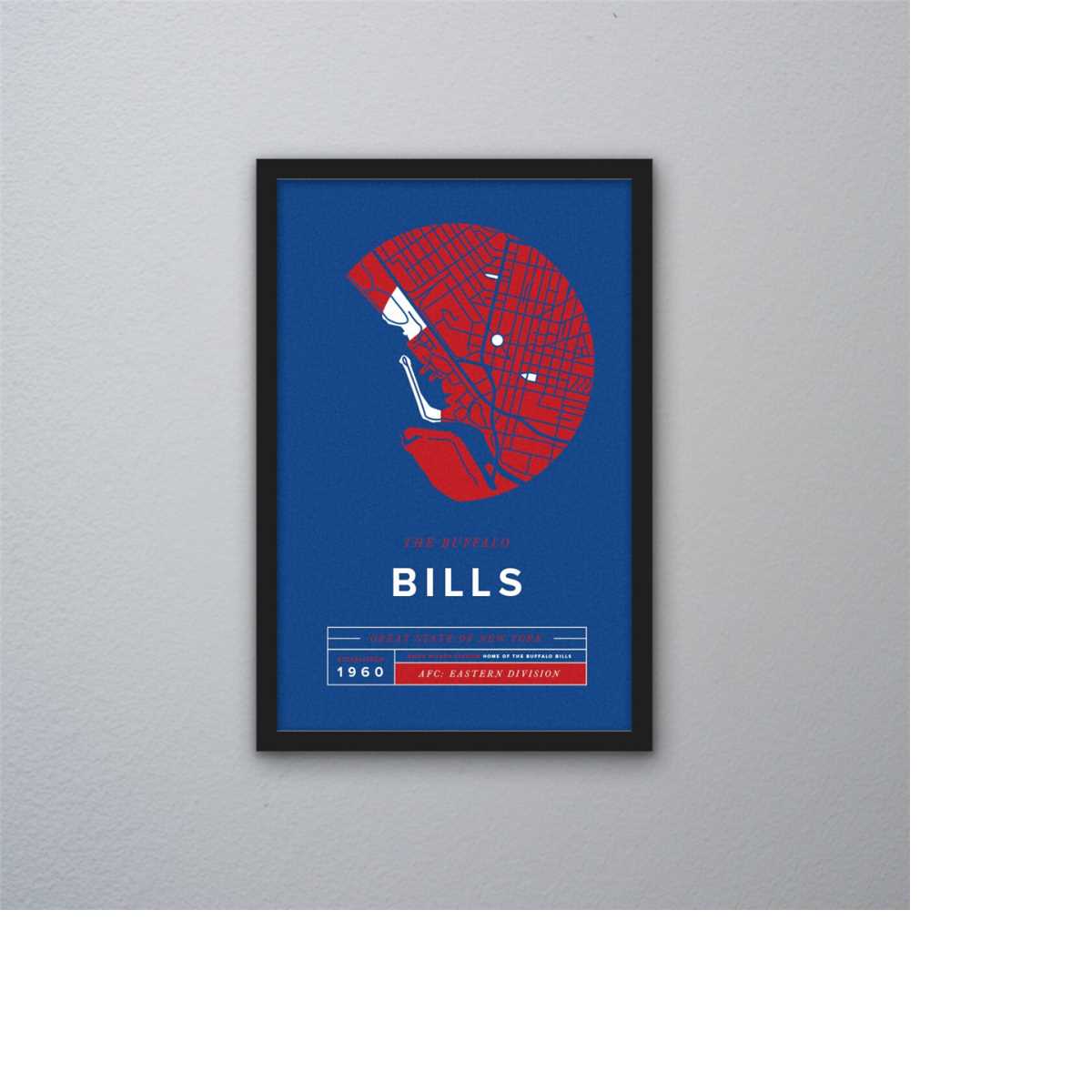 Buffalo Bills Print | Inspire Uplift