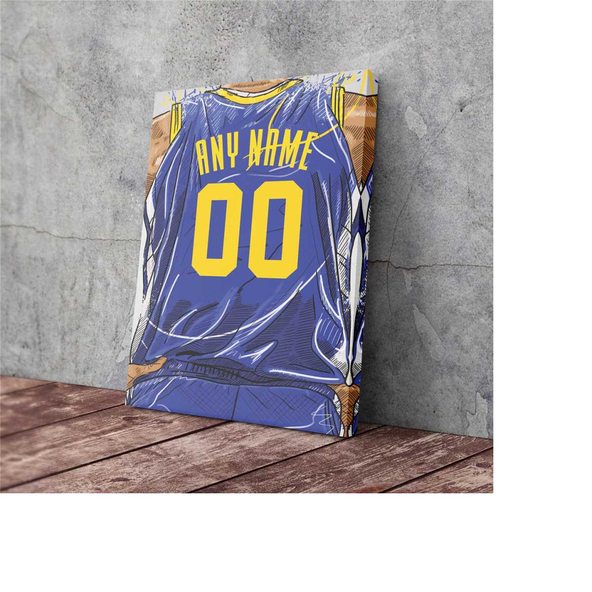 Digital File - Golden State Warriors Jersey Personalized Jer | Inspire ...