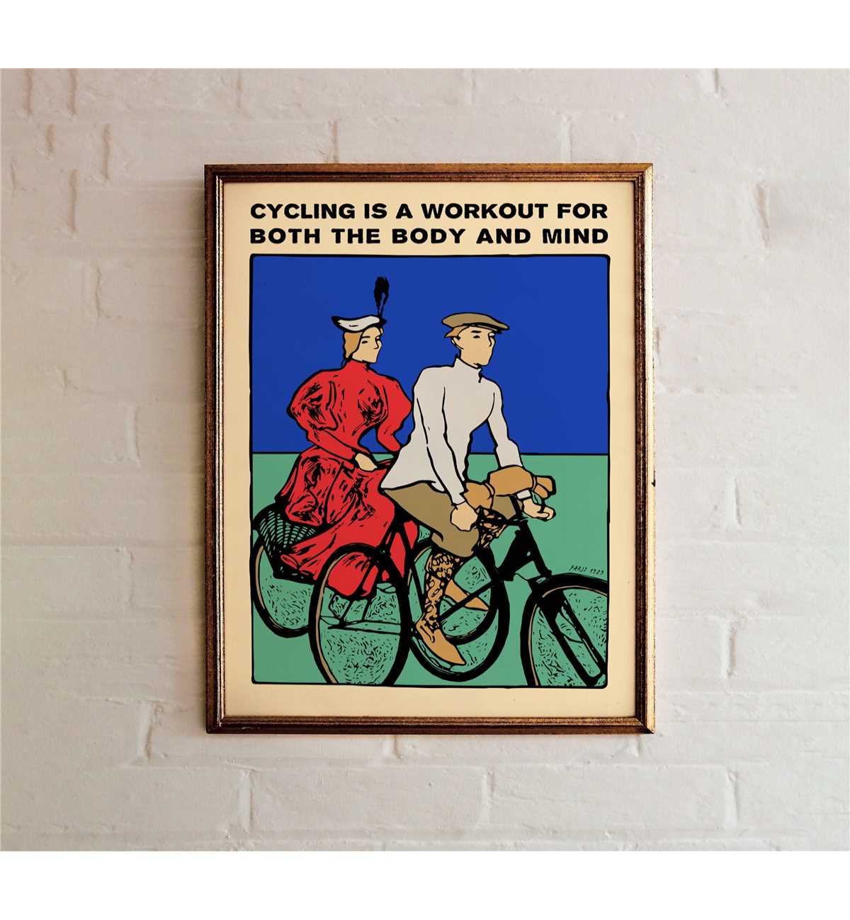 French Cycling Poster - Vintage Posters - Retro | Inspire Uplift