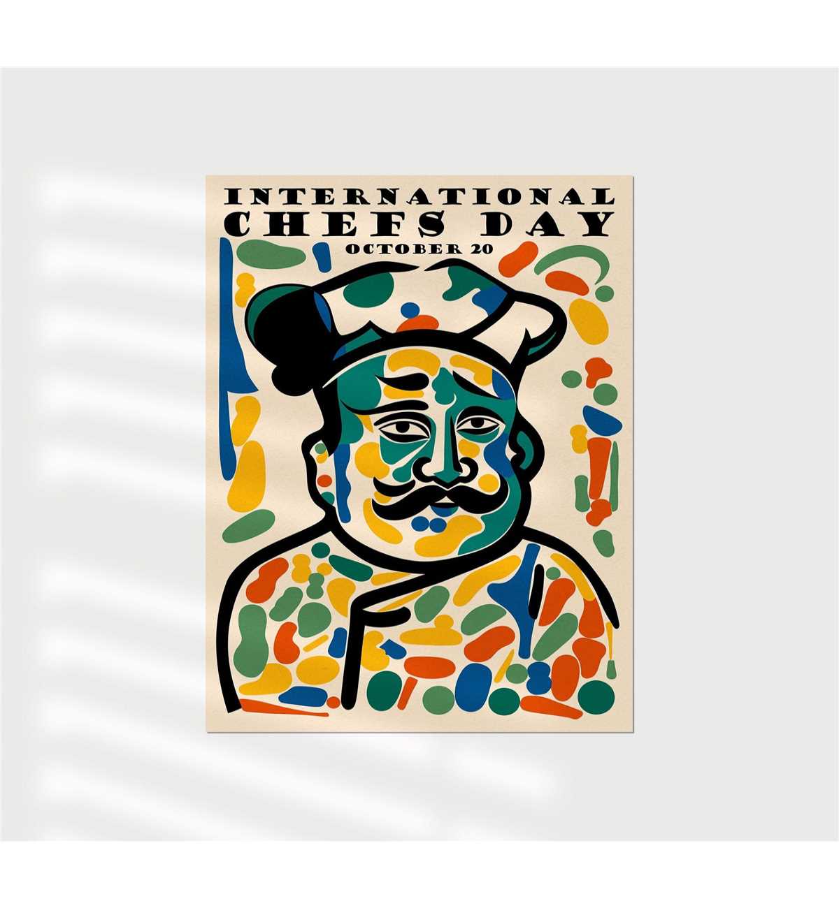 International Chefs Day Poster - Cook Celebration - - Inspire Uplift
