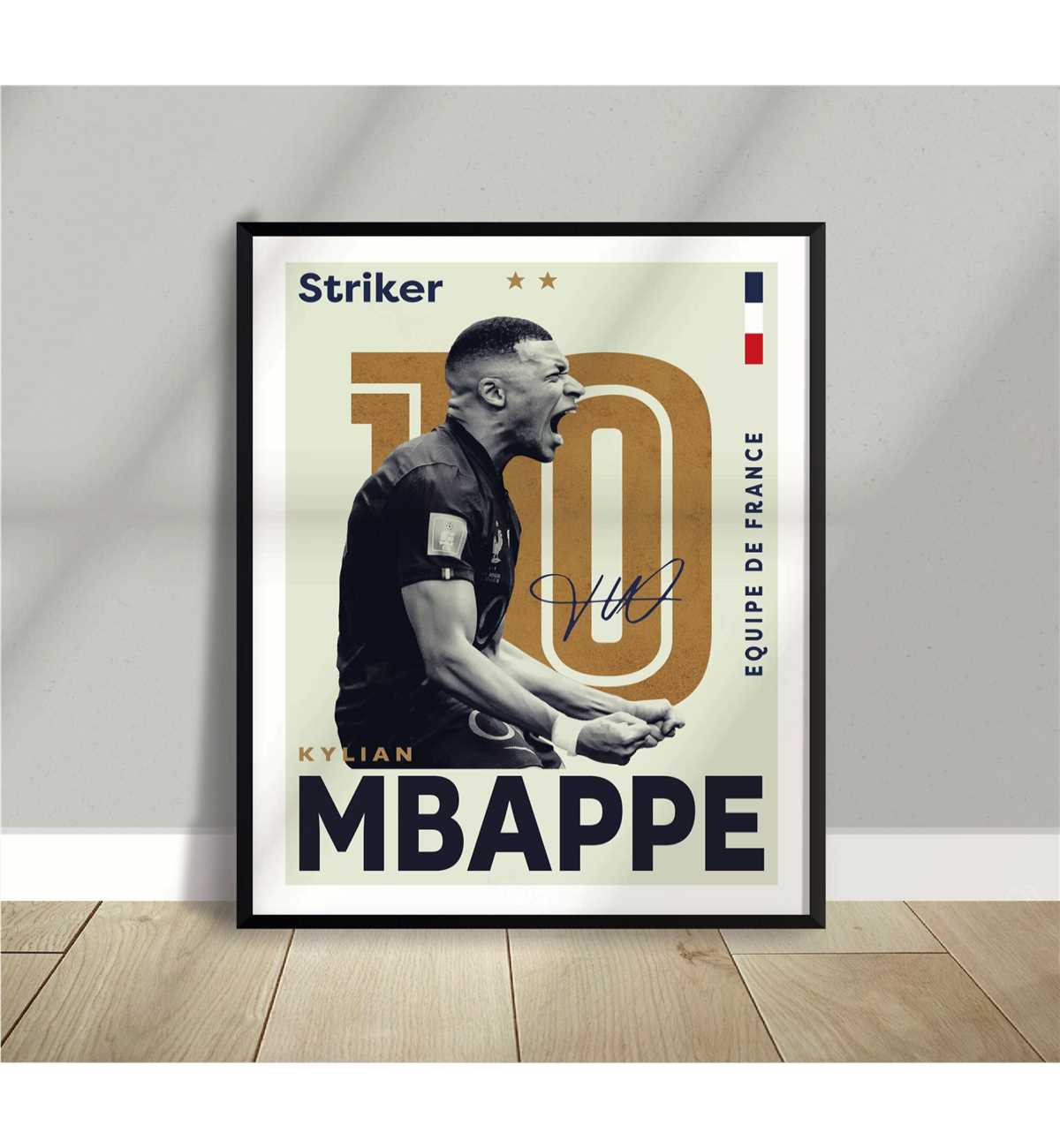 Kylian Mbappe Poster, Football Posters,France World Cup Post | Inspire ...