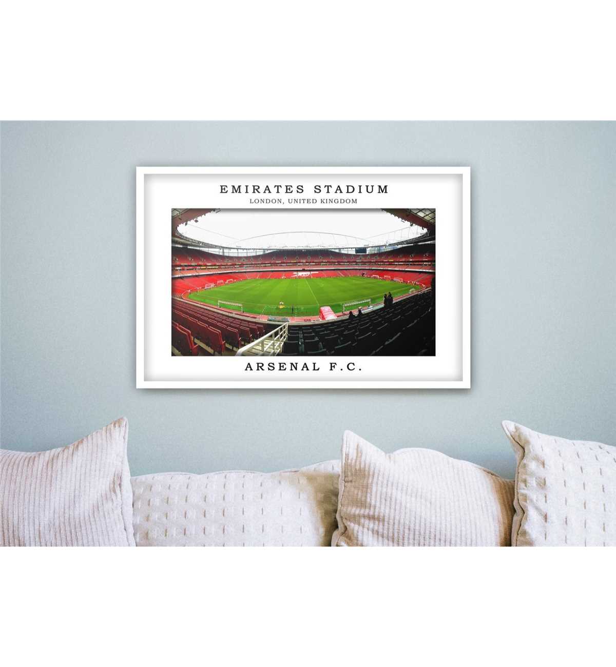 Arsenal Poster, Emirates Stadium Poster, Football Posters, S | Inspire ...