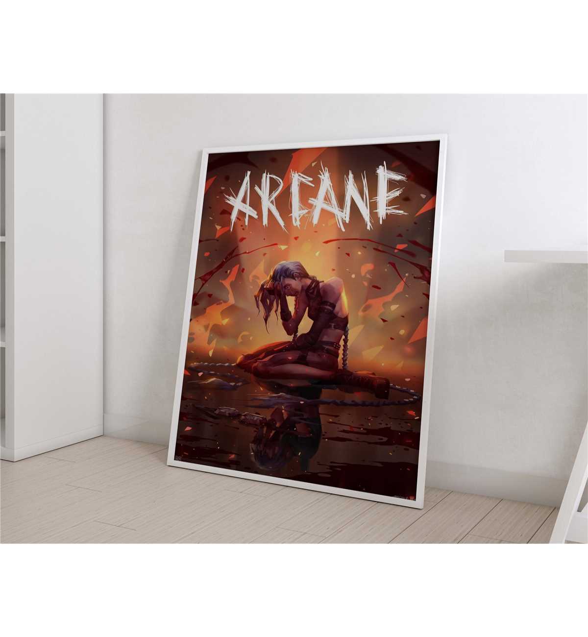 Arcane Poster, League of Legends Poster, Arcane 2021 | Inspire Uplift