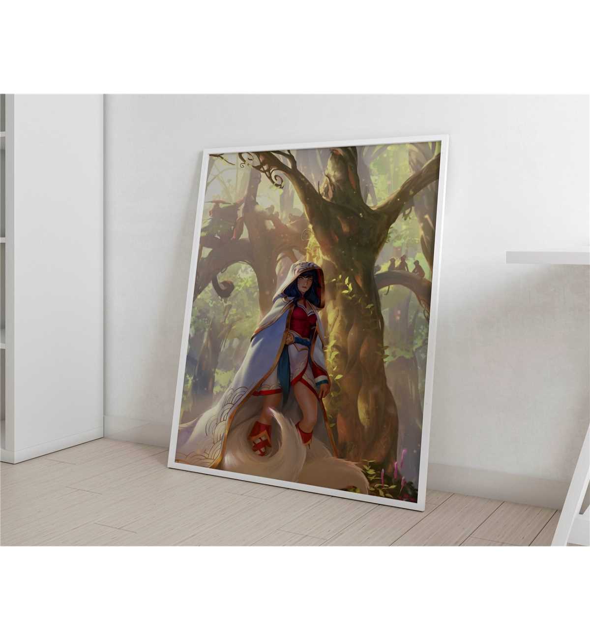 League of Legends Ahri Poster|League of Legends Gift | Inspire Uplift