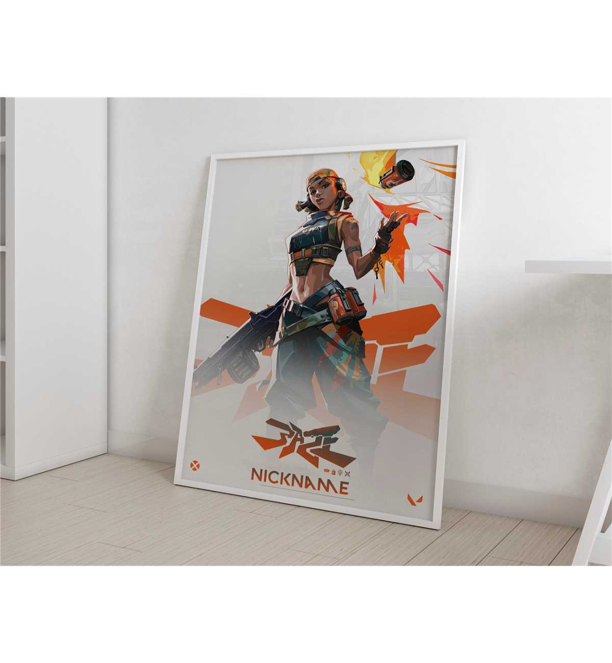 Valorant Raze Personalized Poster |Valorant Gift| Valorant P - Inspire ...