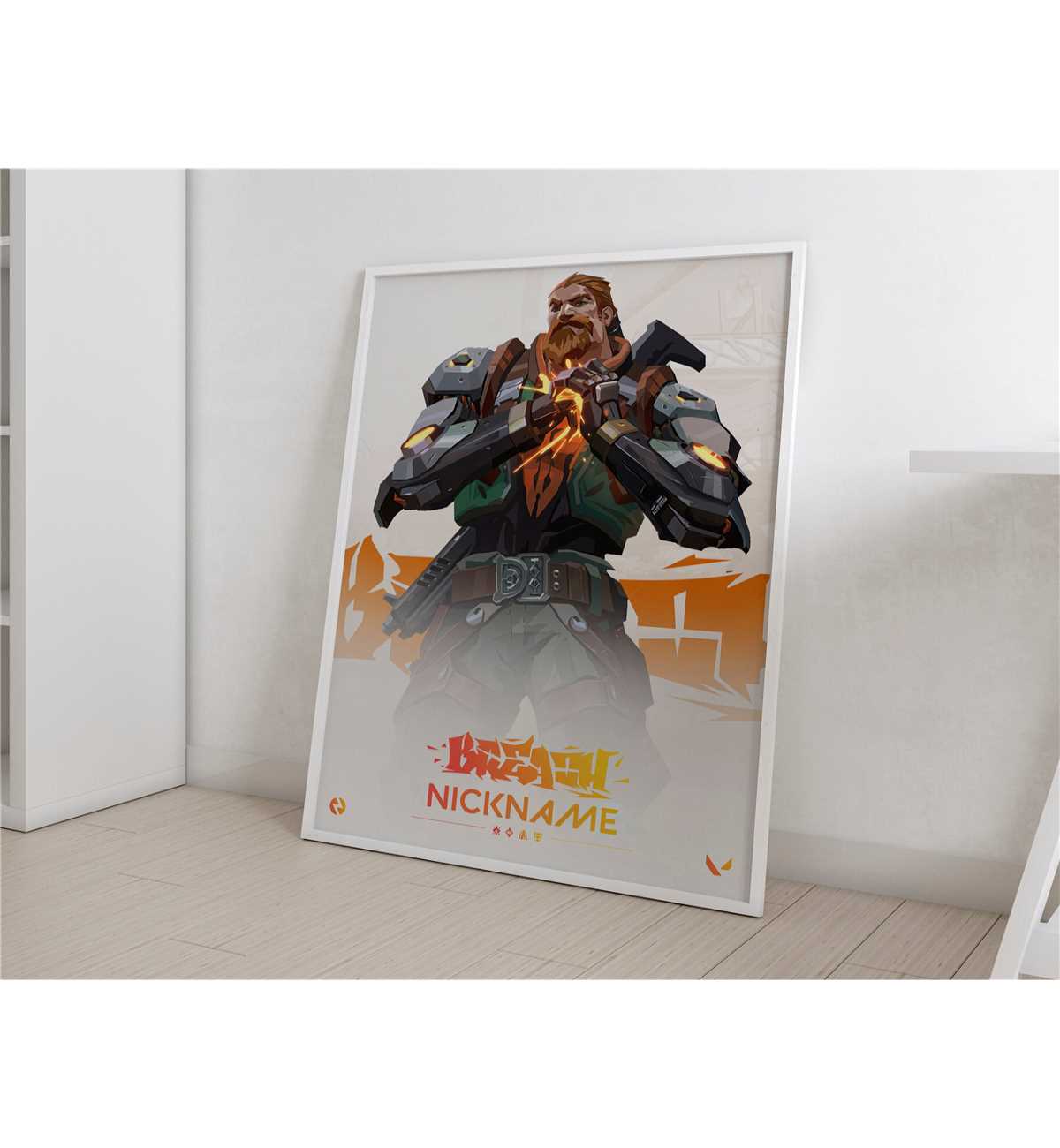 Valorant Breach Personalized Poster |Valorant Gift| Valorant | Inspire ...
