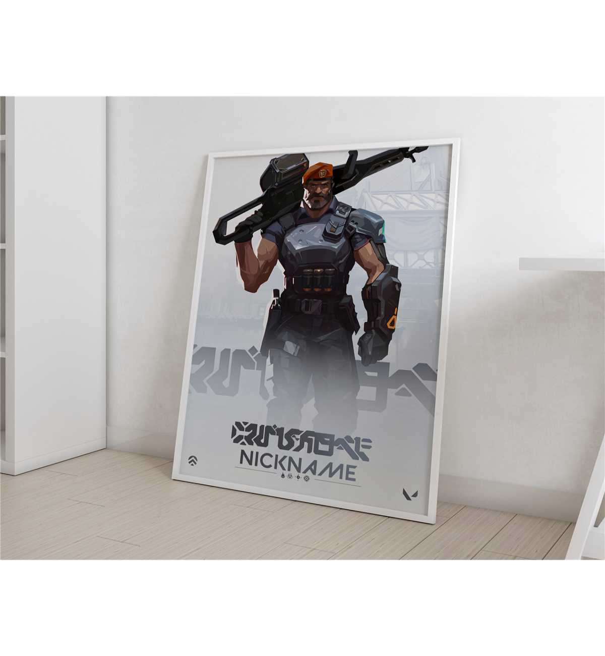 Valorant Brimstone Personalized Poster |Valorant Gift| Valor | Inspire ...