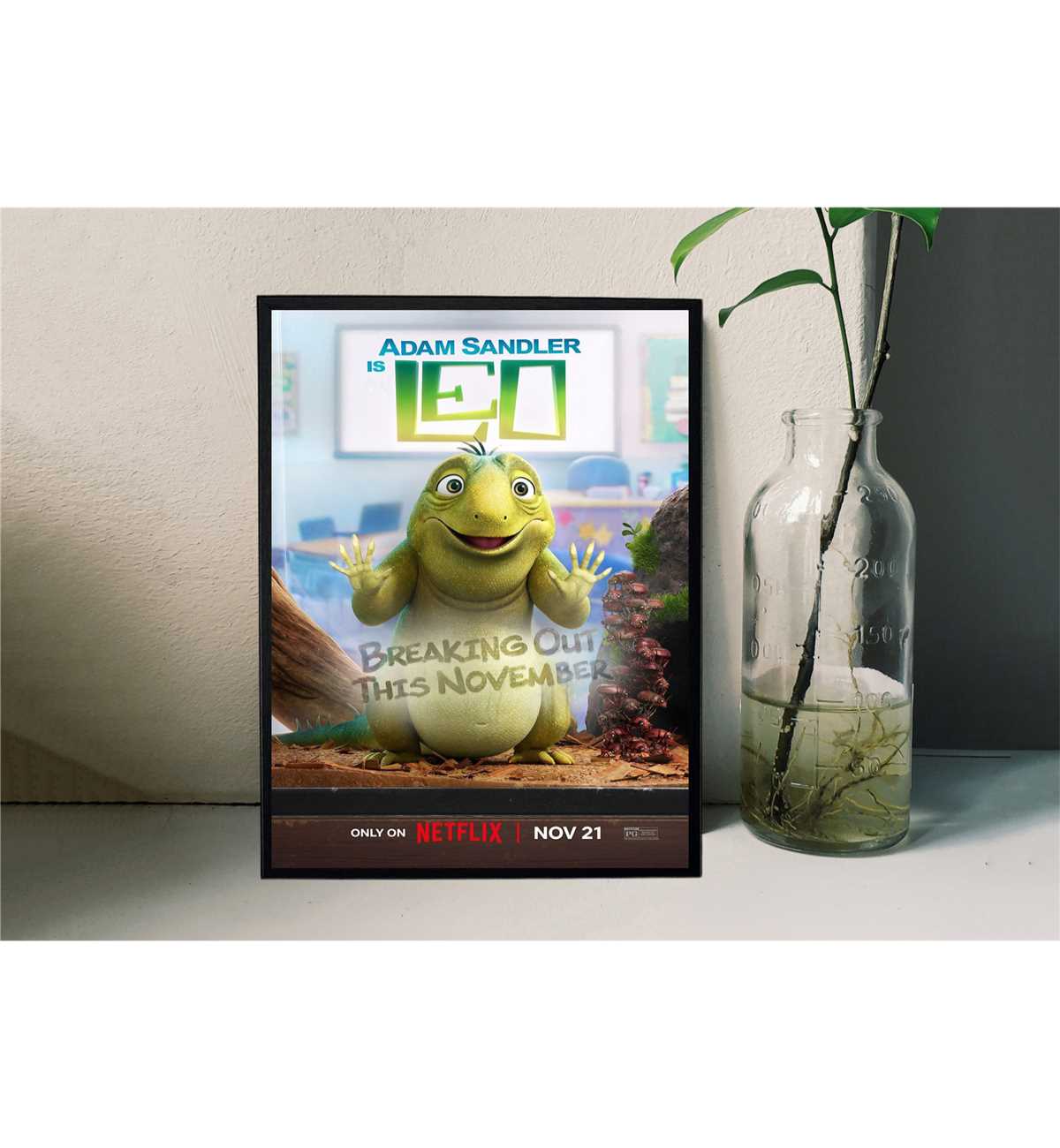 Leo Movie Poster Film/Room Decor Wall Art/Poster Gift/Canvas | Inspire ...