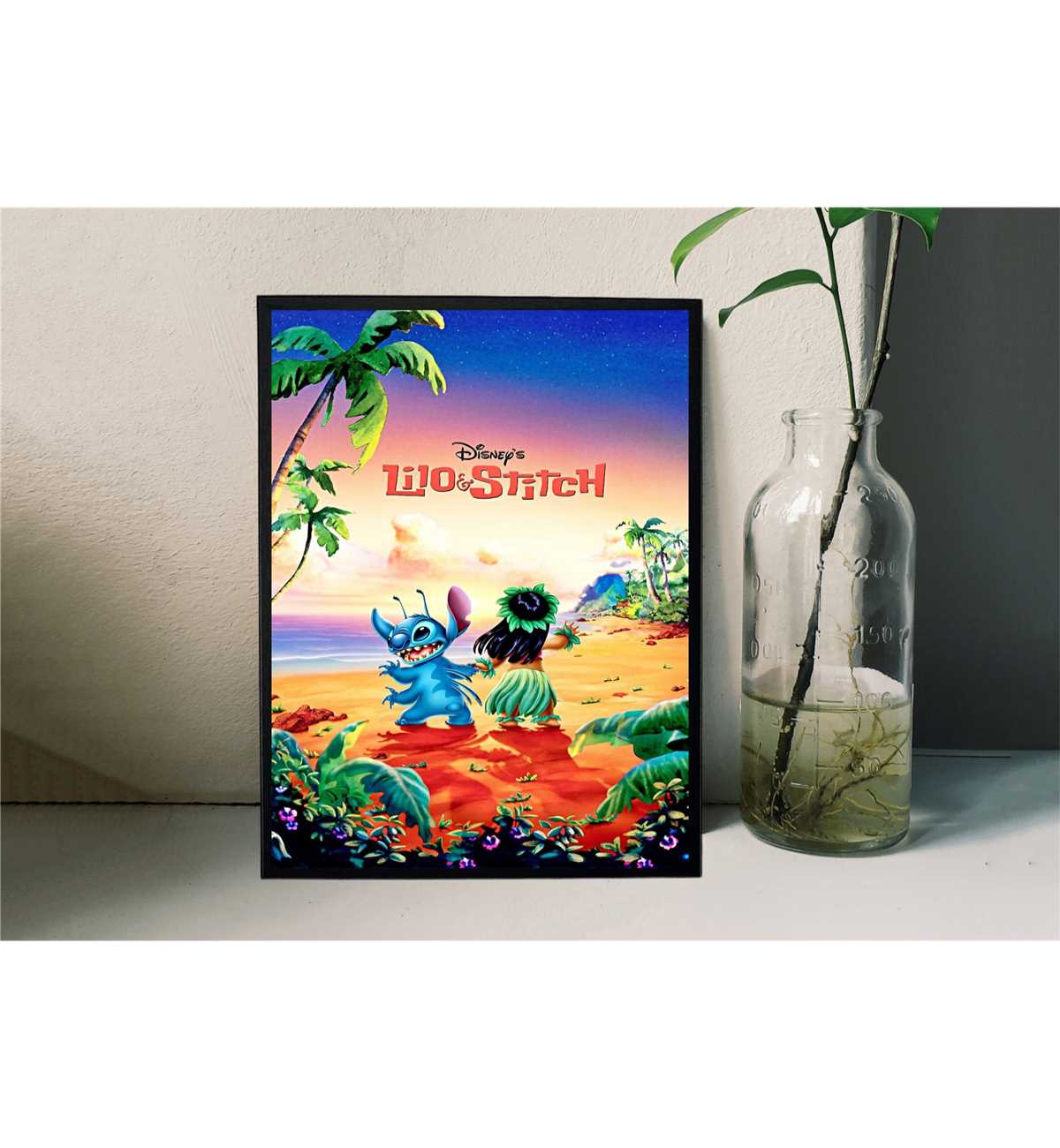 Lilo and Stitch Movie Poster Film/Room Decor Wall - Inspire Uplift