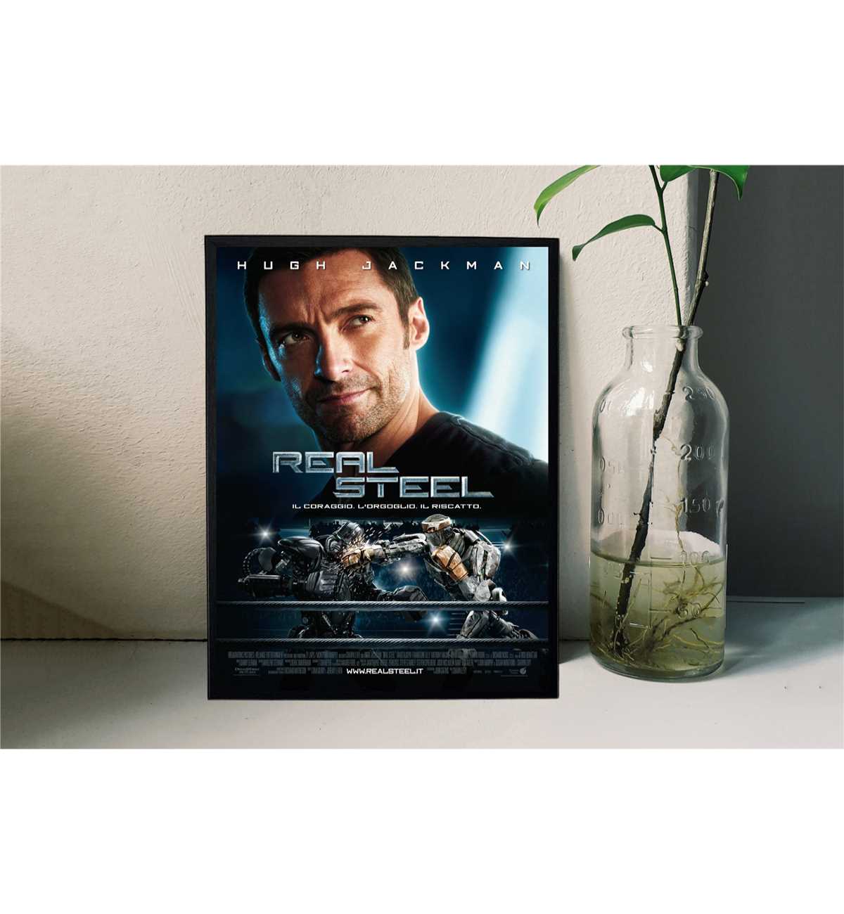 Real Steel Movie Poster Film/Room Decor Wall Art/Poster | Inspire Uplift