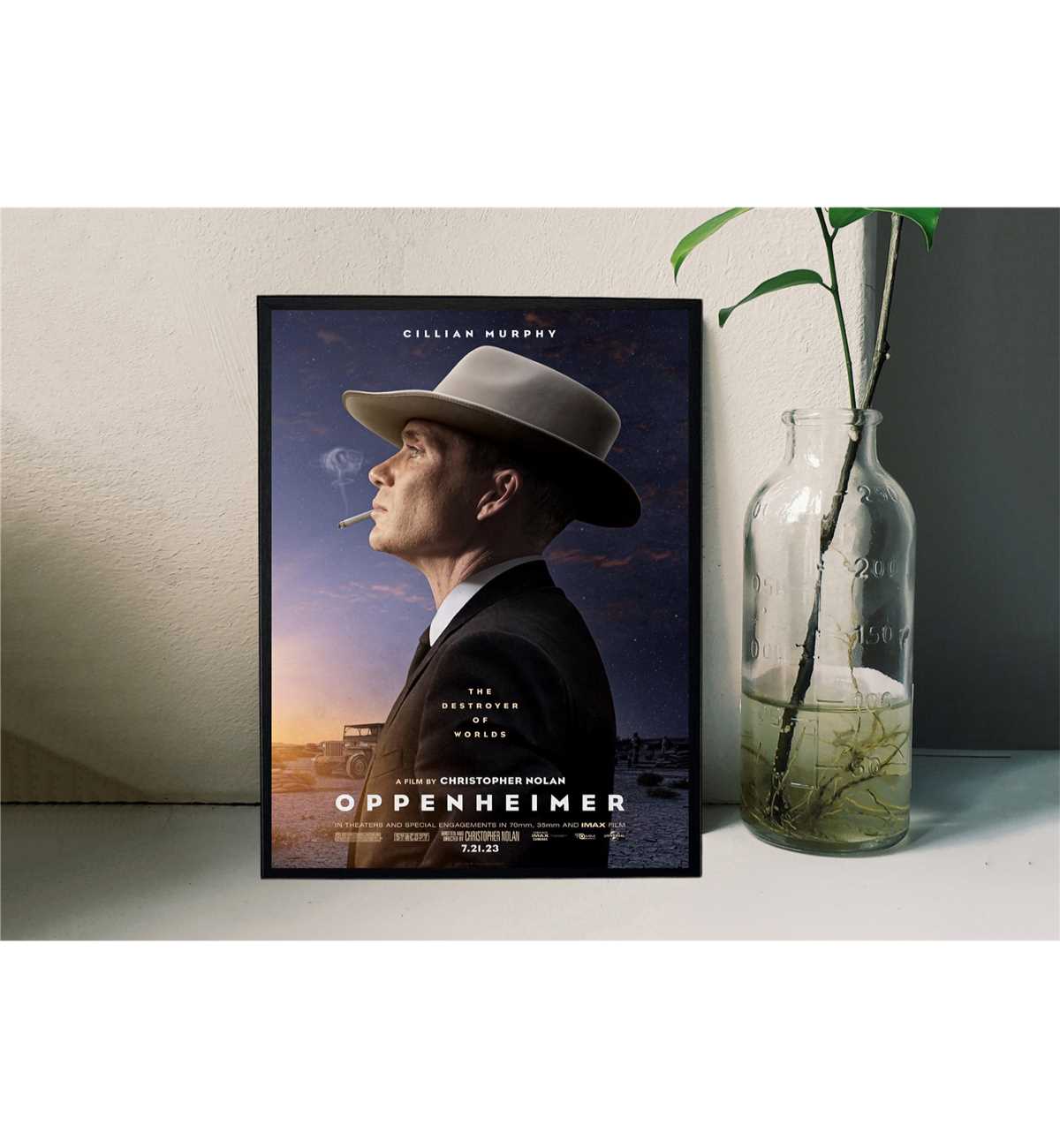 Oppenheimer Movie Poster Film/Room Decor Wall Art/Poster Gif | Inspire ...