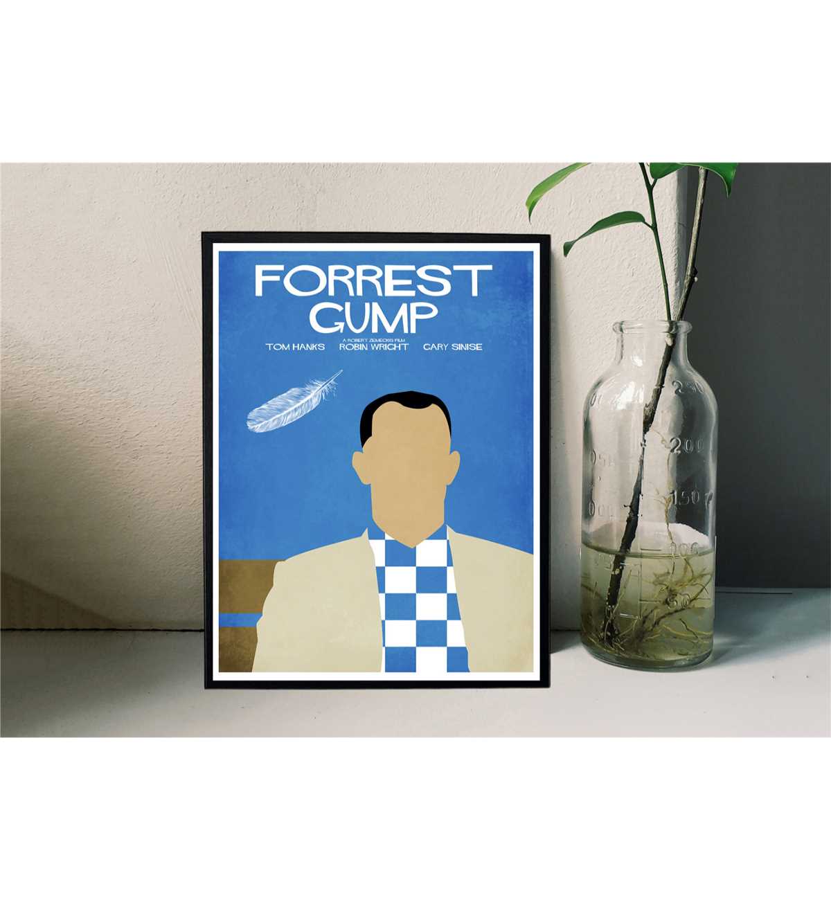 Forrest Gump Movie Poster Film/Room Decor Wall Art/Poster | Inspire Uplift