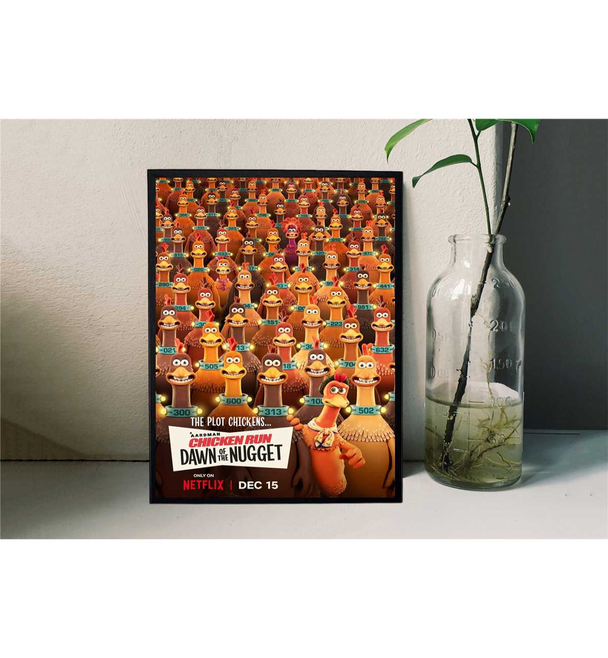 Chicken Run Dawn of the Nugget Movie Poster | Inspire Uplift