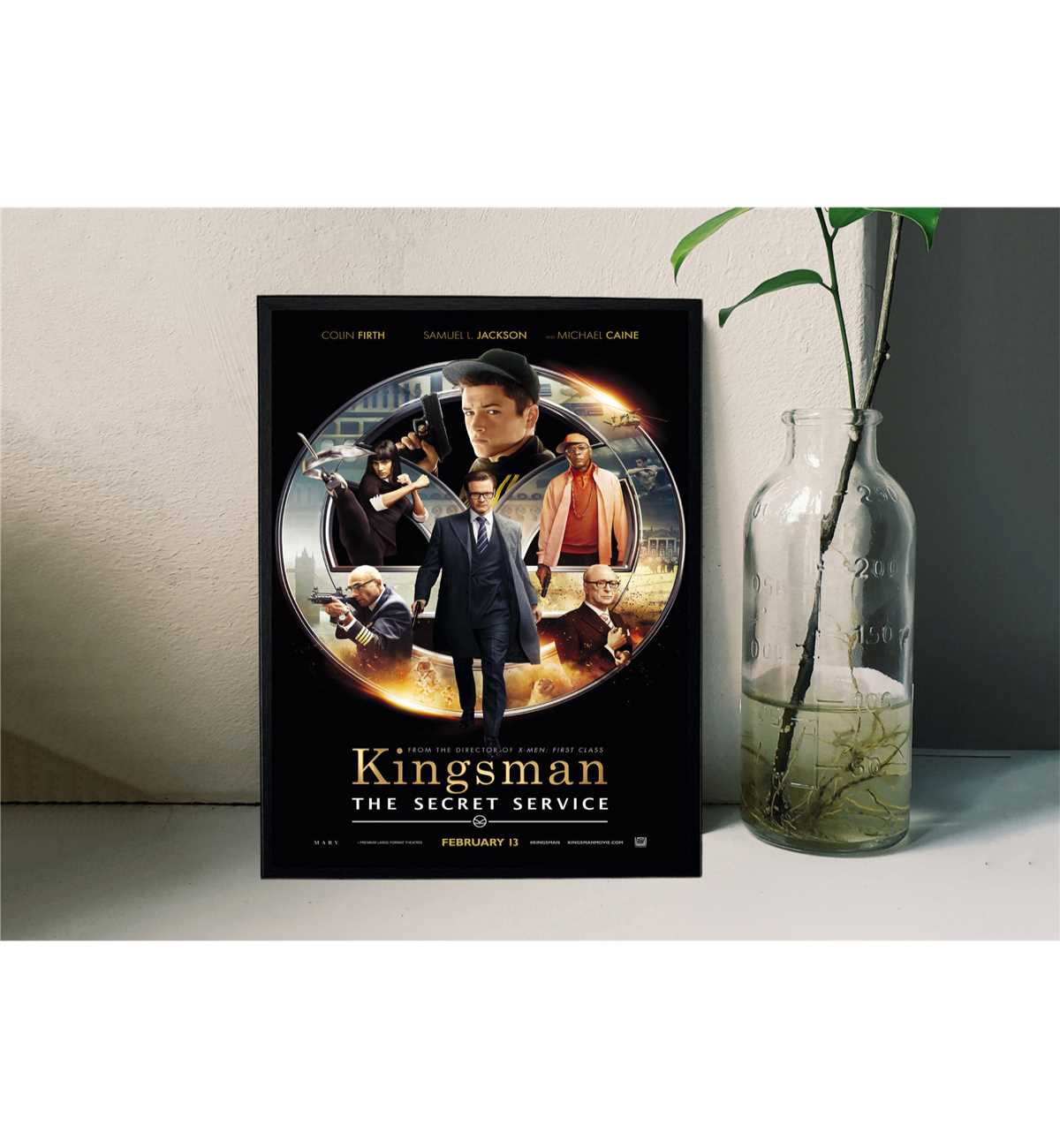 Kingsman: The Secret Service Movie Poster Film/Room Decor | Inspire Uplift