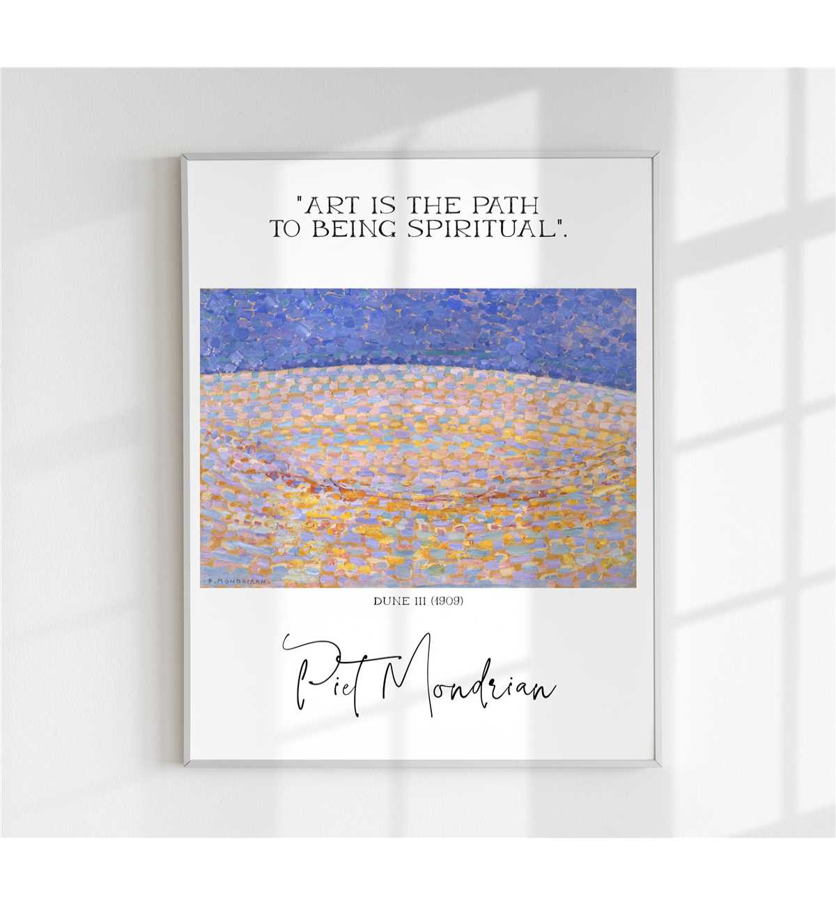 PIET MONDRIAN Impressionist Art Printable Quote Printable Im | Inspire ...