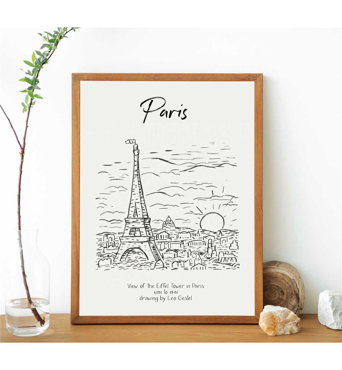 Paris wall art, Paris print, printable Paris poster, | Inspire Uplift