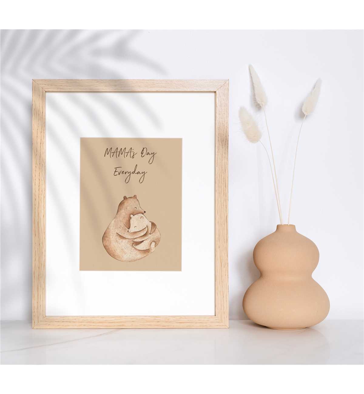Mothers Day Gift Printable Quote Poster Text Print | Inspire Uplift
