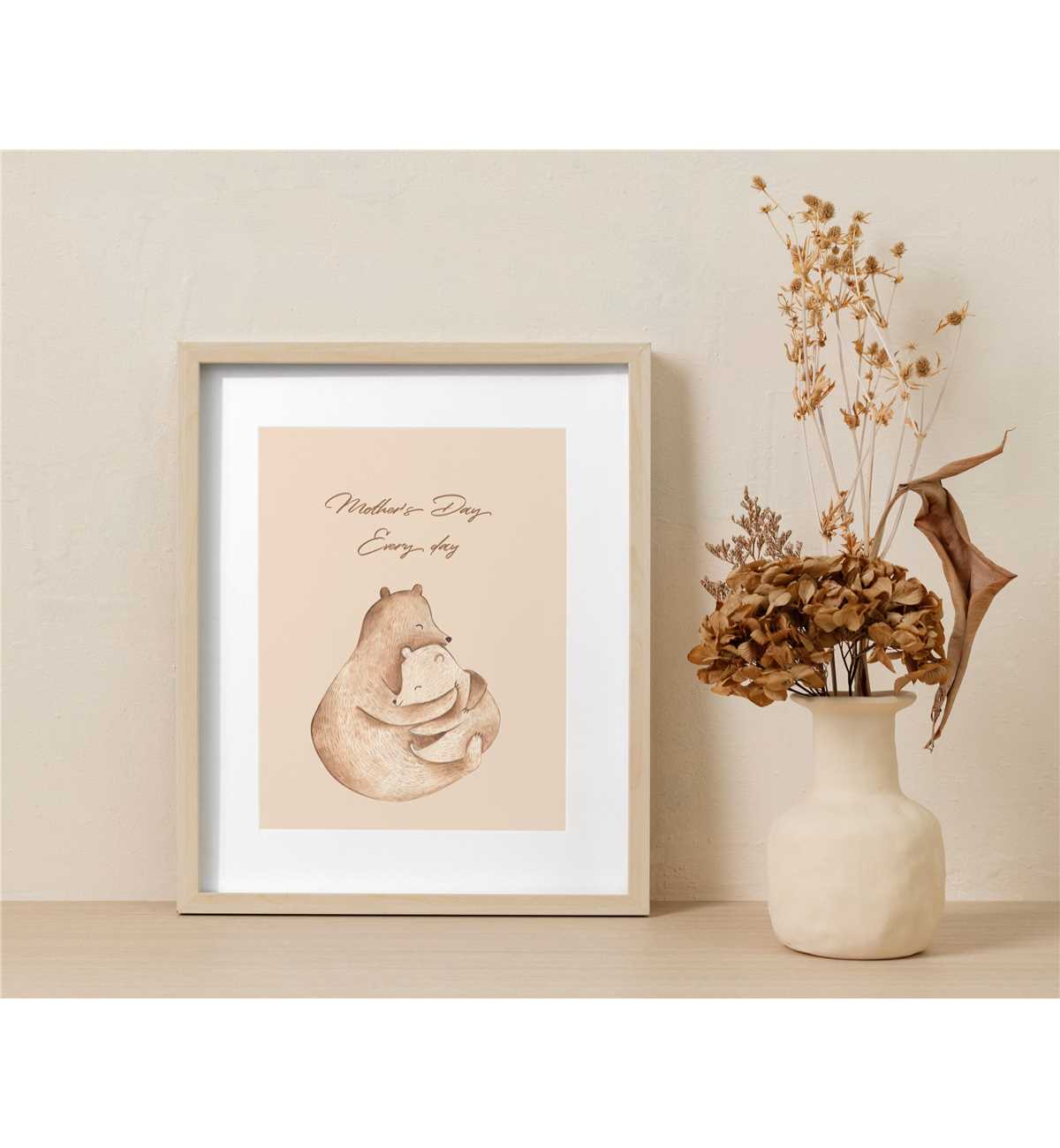 Mothers Day Gift Printable Quote Poster Text Print | Inspire Uplift