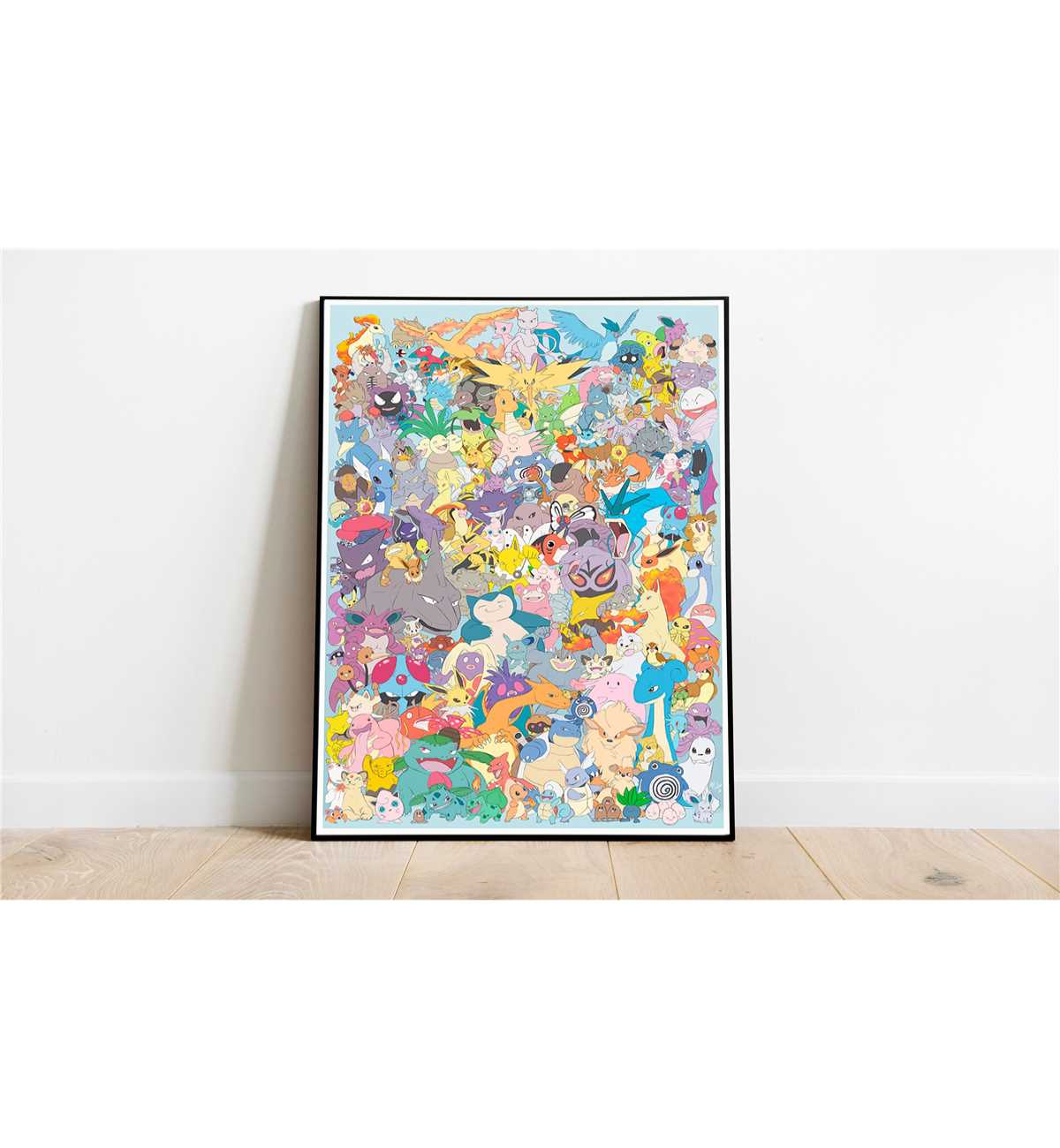 Pokemon Poster / All Pokemons / Minimalist Movie | Inspire Uplift