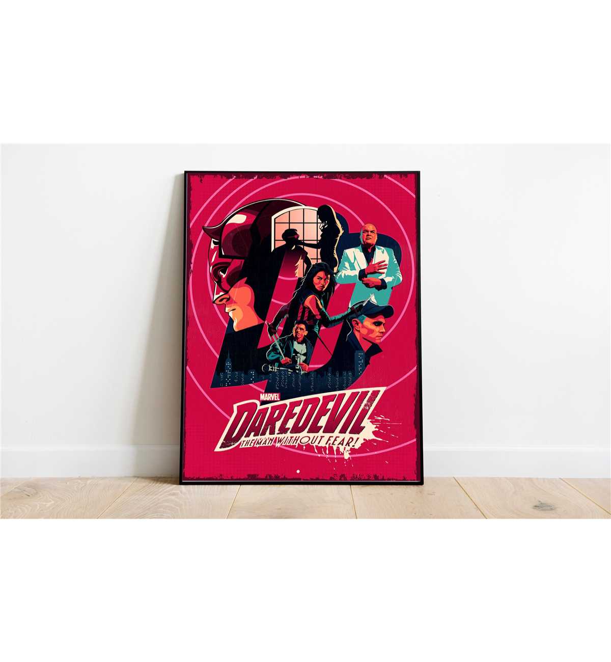 Daredevil / Daredevil Poster / Vintage Retro Art | Inspire Uplift
