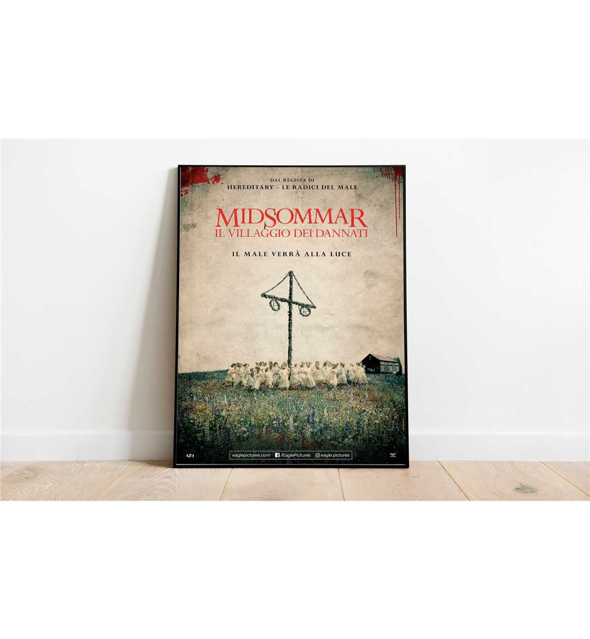 Midsommar / Midsommar Poster / Vintage Retro Art - Inspire Uplift