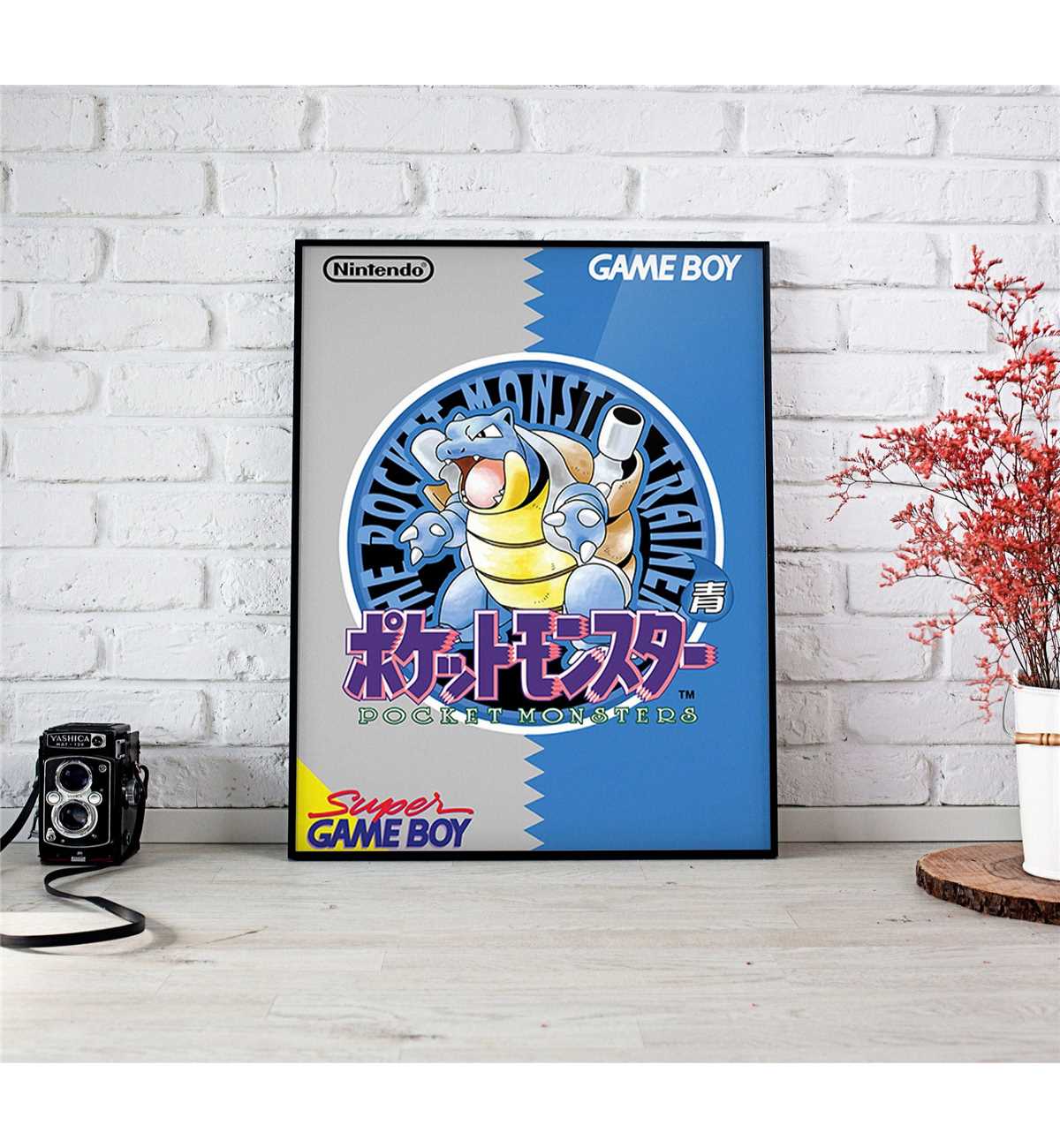 pokemon poster-pokemon blue poster-blastoise poster-pokemon | Inspire ...
