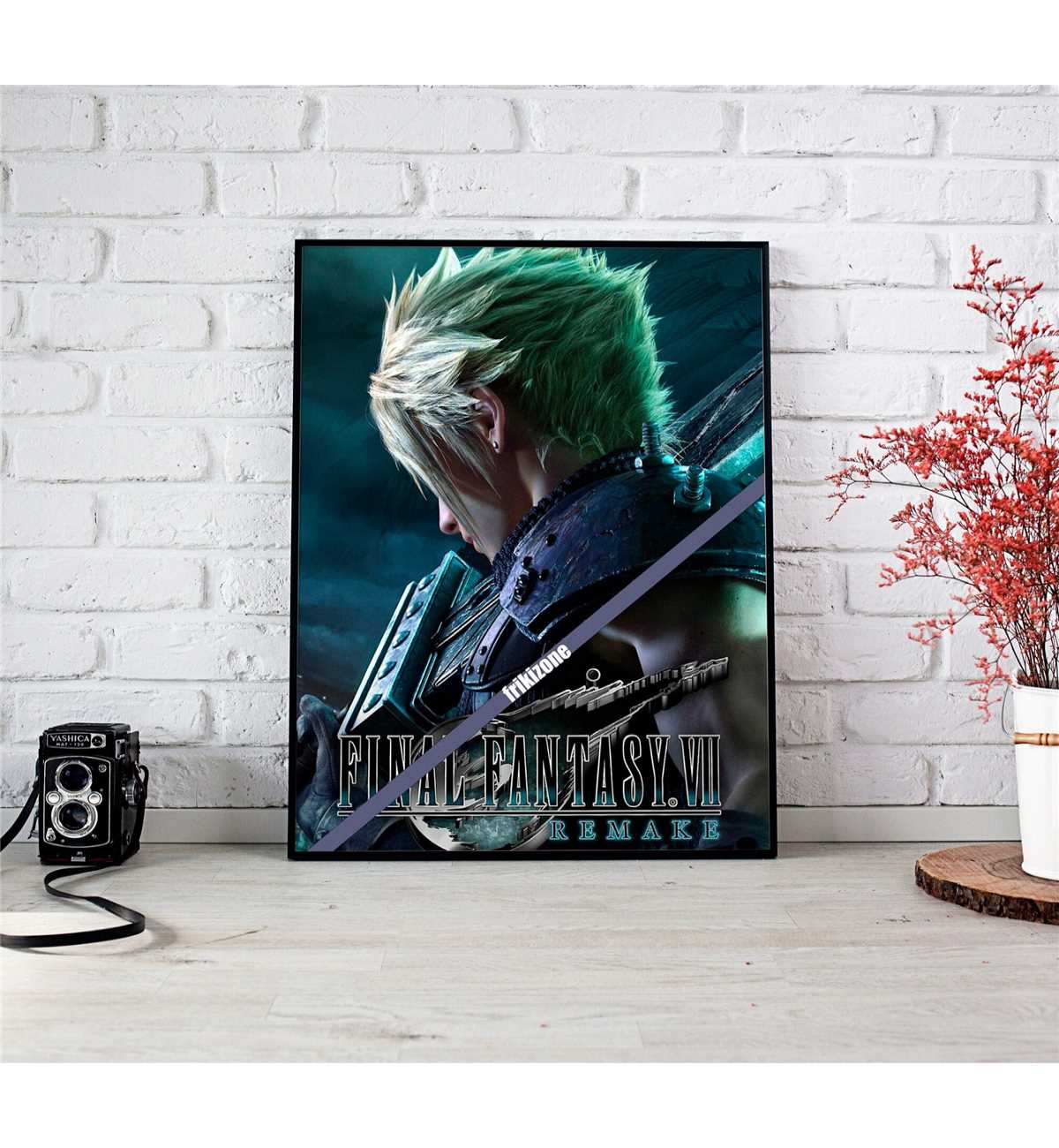 final fantasy poster - final fantasy vii poster - Inspire Uplift