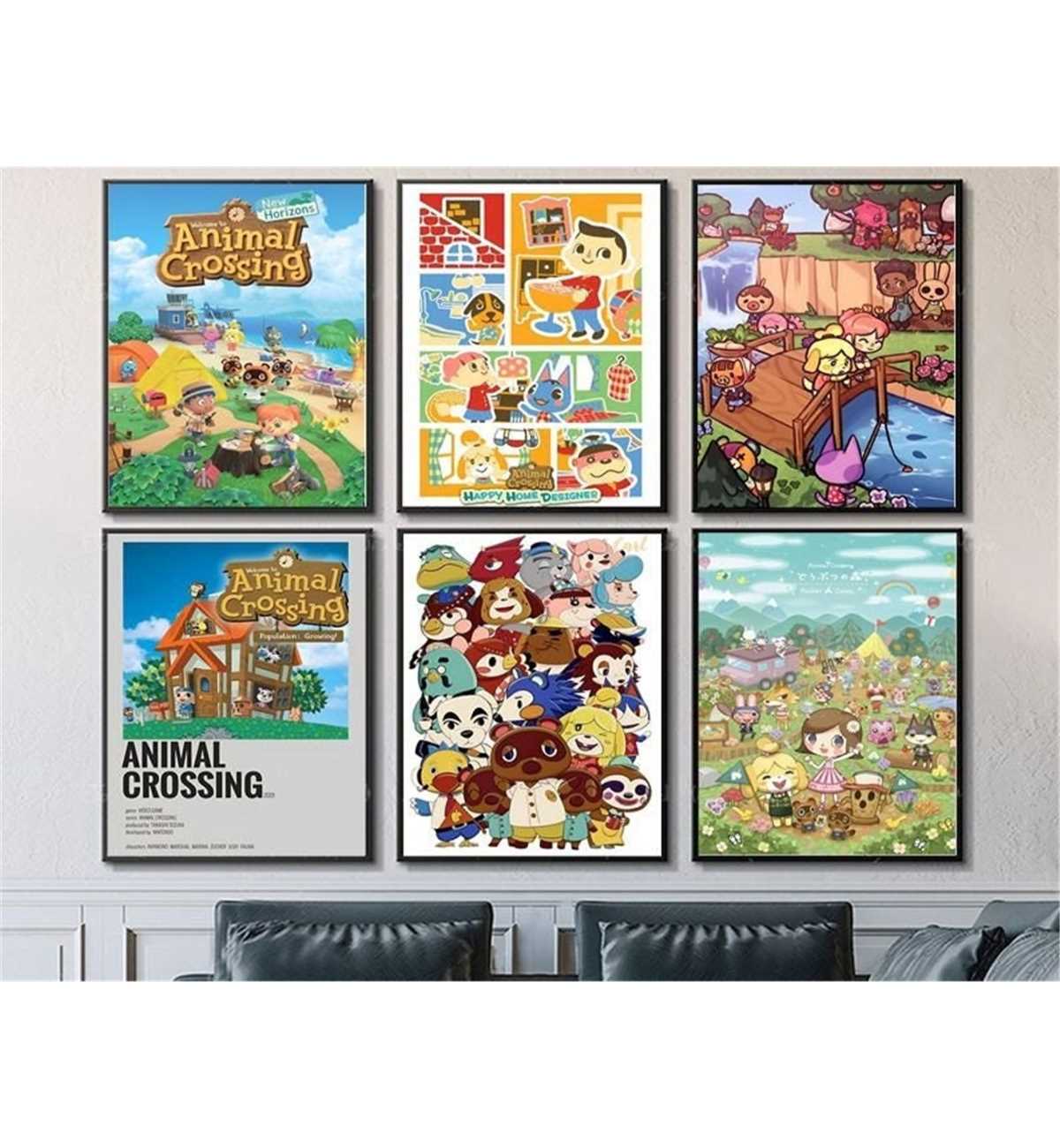 animal crossing poster-9 modelsanimal crossing new horizons | Inspire ...