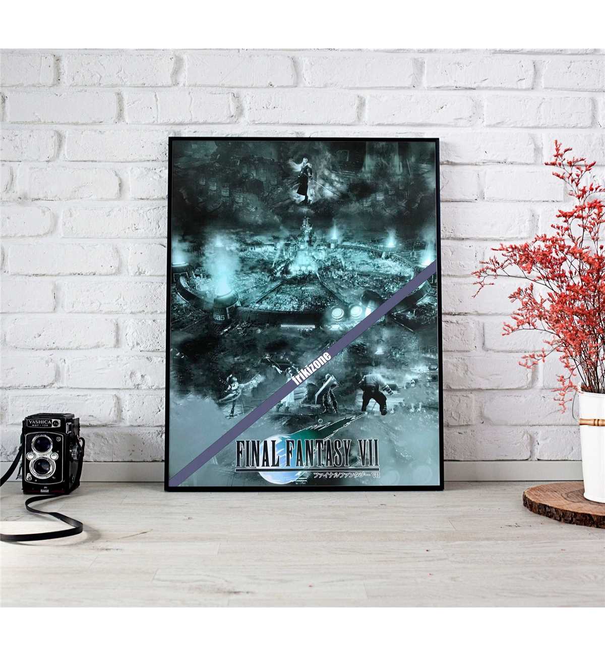 final fantasy poster - final fantasy vii poster | Inspire Uplift