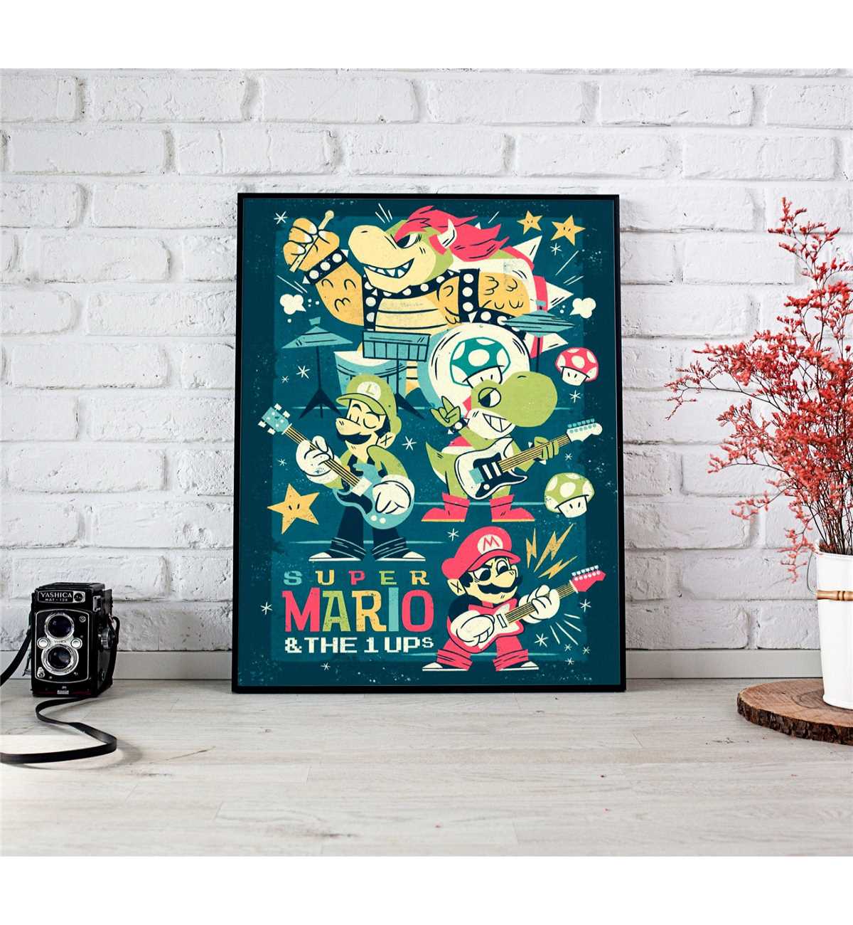 mario bros poster- super mario bros poster - | Inspire Uplift
