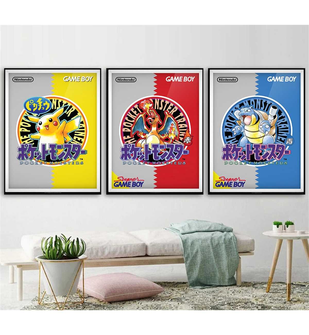 pokemon poster- 4 models- pokemon red poster-charizard poste | Inspire ...