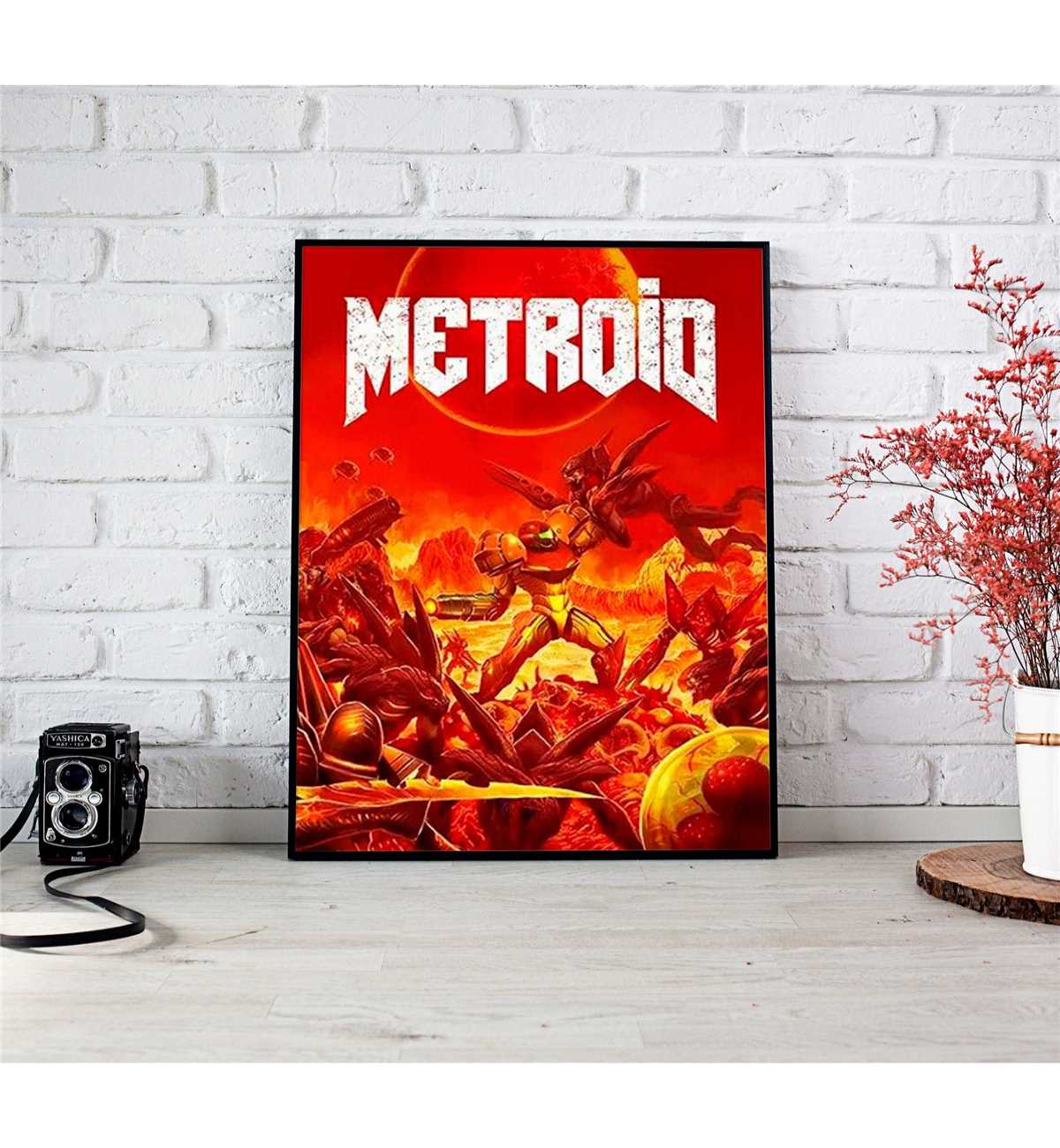 metroid poster - metroid prime poster - metroid - Inspire Uplift