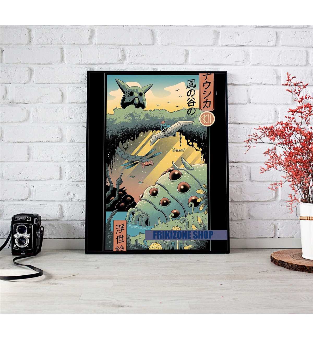 studio ghibli poster- exclusive collection-Howl's Moving Cas - Inspire ...